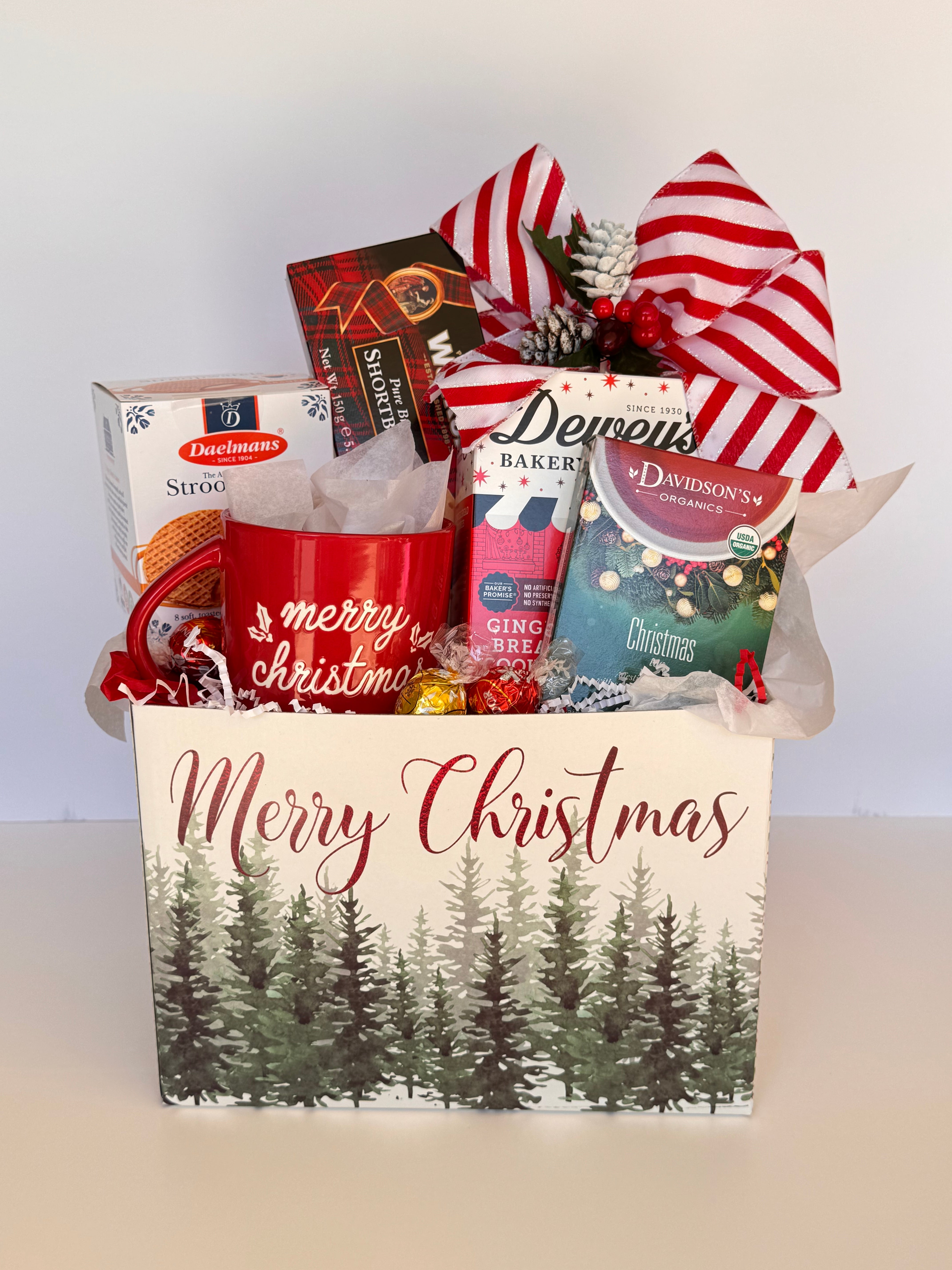 Warm Christmas Wishes – A Gift Basket Full by Carolina Gift Baskets